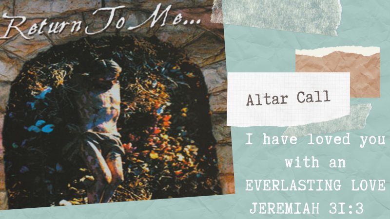 Altar Call - Discover Historic Jesus